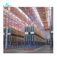 China Powder Coating Saving Space Multi Level heavy duty pallet shelving for sale
