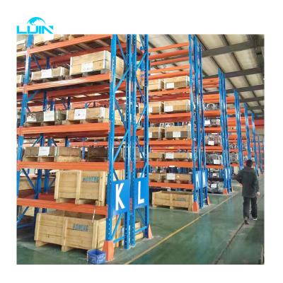 China Het op zwaar werk berekende 6000mm het Rek van de Hoogte Industriële Pallet Opschorten Te koop