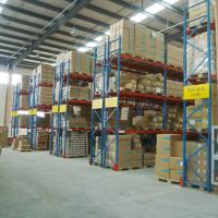 China Heavy Duty Adjustable Stackable Steel Pallet Racking 4 Tons / Layer for sale