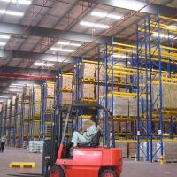 China Heavy Duty Adjustable Stackable Steel Pallet Racking 4 Tons / Layer for sale