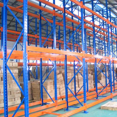 China Cremalheira seletiva do armazém resistente que segura bens Palletized à venda