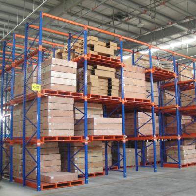 Cina scaffali resistenti di stoccaggio di altezza di 11500mm per il magazzino in vendita
