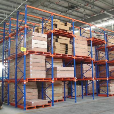 Cina Lo stoccaggio resistente di flusso per gravità del pallet del fascio del metallo tormenta l'attrezzatura industriale di stoccaggio in vendita