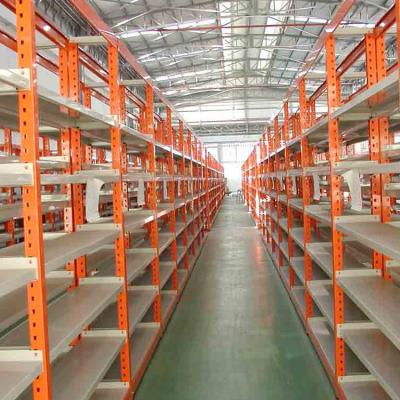 China De aangepaste Boutpakhuis het Rekken Plank van de de Palletopslag van het Systemen Stapelbare Metaal Te koop