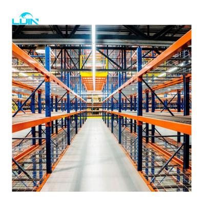 China De aangepaste Boutpakhuis het Rekken Plank van de de Palletopslag van het Systemen Stapelbare Metaal Te koop