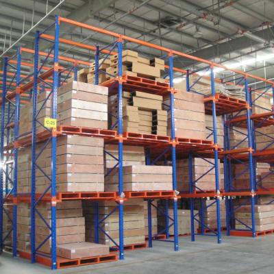China Het op zwaar werk berekende van de de Verkoperslevering van de Straalpallet Rek van de het Staalopslag Te koop
