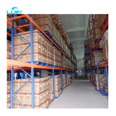 China 8000kg/estante resistente llano de la plataforma del haz de la estantería del remache en venta