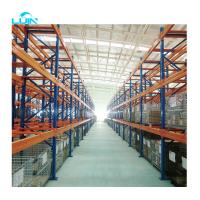 China Industrial Vertical Stackable Metal Storage Post Pallet Rack for sale