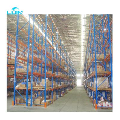 Cina Gli scaffali resistenti di stoccaggio dell'alta baia lungamente misurano la scaffalatura per personalizzare il colore in vendita