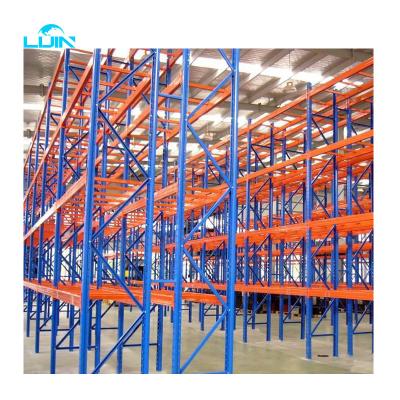 Cina Gli scaffali resistenti di stoccaggio dell'alta baia lungamente misurano la scaffalatura per personalizzare il colore in vendita