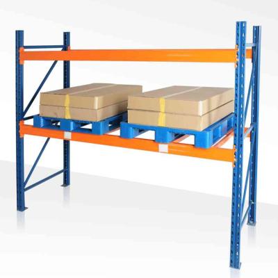 Cina Gli scaffali resistenti di stoccaggio Q235 trasportano il racking mobile d'impilamento d'acciaio galvanizzato del pallet del metallo della posta in vendita
