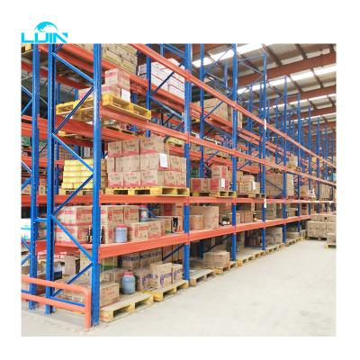 Cina Sistema d'acciaio dell'unità dello scaffale del pallet del pallet dell'OEM di tormento di stoccaggio resistente del magazzino in vendita
