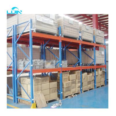Cina Sistema d'acciaio dell'unità dello scaffale del pallet del pallet dell'OEM di tormento di stoccaggio resistente del magazzino in vendita