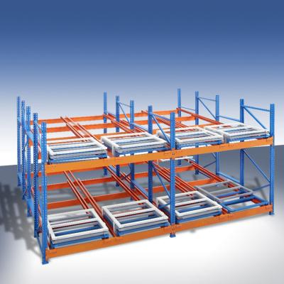 Cina lo stoccaggio resistente della capacità 4000kgs tormenta il sistema industriale dello scaffale del pallet in vendita