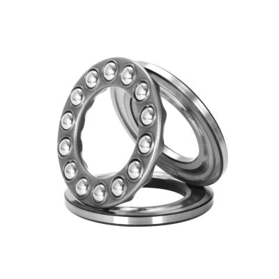 China 51200 Industrial Ball Bearings High Axial Load Flat Thrust Ball Bearing 10x26x9 For Automotive / Industrial for sale
