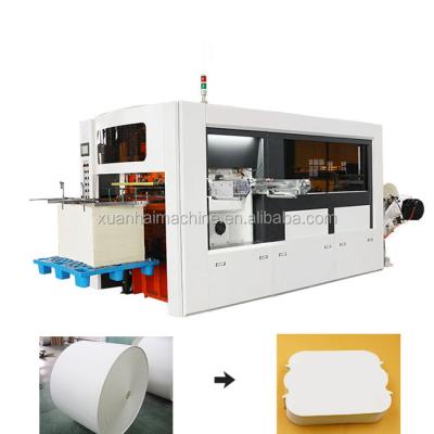 China PY-950 Xuanhai hot sales durable automatic paper roll punching and die cutting machine for paper box paper cup for sale