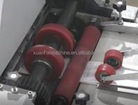 China Customized designs v bottom paper bag making machine for flexo printing machine for sale