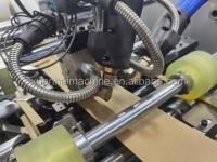 China Automatic positioning gluing square bottom Flat Handle paper bag machine with Handle for sale