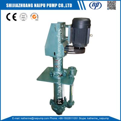 China 1500mm Submerged Depth 65QV-SP Vertical Slurry Pump with Agitator for sale
