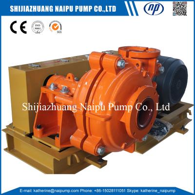 China 6/4 D-AH Horizontal Closed Impeller 100% Compatible and Interchangeable Industrial Slurry Pump for sale