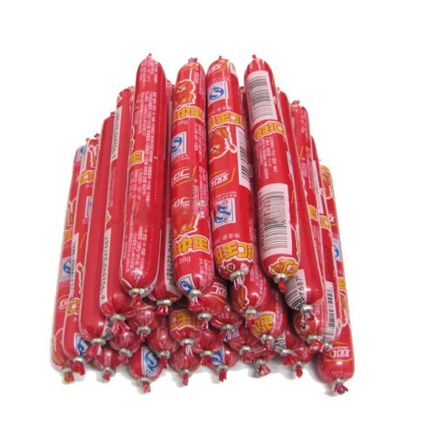 Quality Sausage Casing Food Packaging Film Roll Plastic PVDC Sausage Casing Film Can for sale