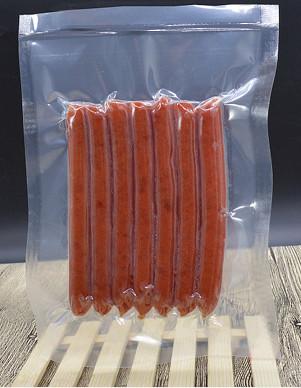 China Processed Meat Sausages Plastic Vacuum Shrink Pack Bags PVDC High Barrier Transparent for sale
