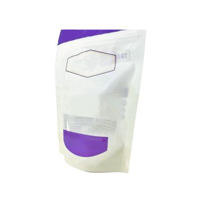 China Matte Glossy Finish Stand Up Zipper Pouch PVDC Polyester Laminated For Pet Treat for sale