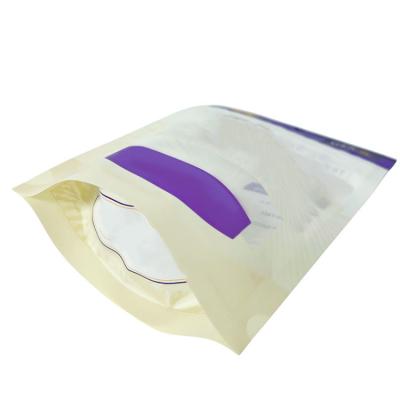 China Matte Glossy Finish Stand Up Zipper Pouch PVDC Polyester Laminated For Pet Treat for sale