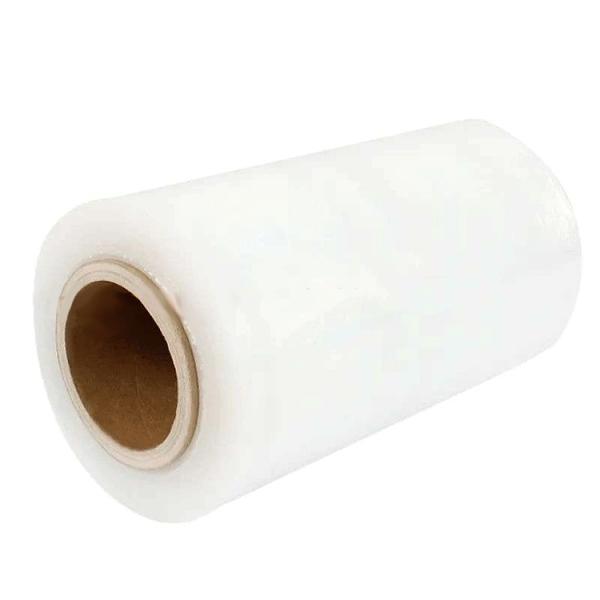 Quality PVDC Film Promotional Transparent Cling Wrap Roll Moist Proof With Slide Cutter for sale