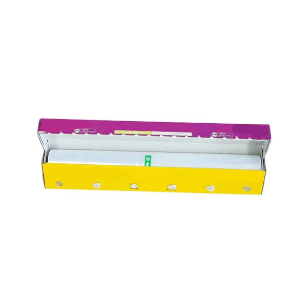 Quality Custom Good Barrier Safe Food Grade Cling Film Roll Anti Fogging PVDC Cling Film for sale
