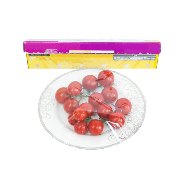 Quality Custom Good Barrier Safe Food Grade Cling Film Roll Anti Fogging PVDC Cling Film for sale