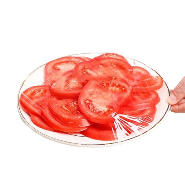 Quality PVDC PVC PE Packing Plastic Wrap Roll Transparent PE Protective Food Cling Film for sale