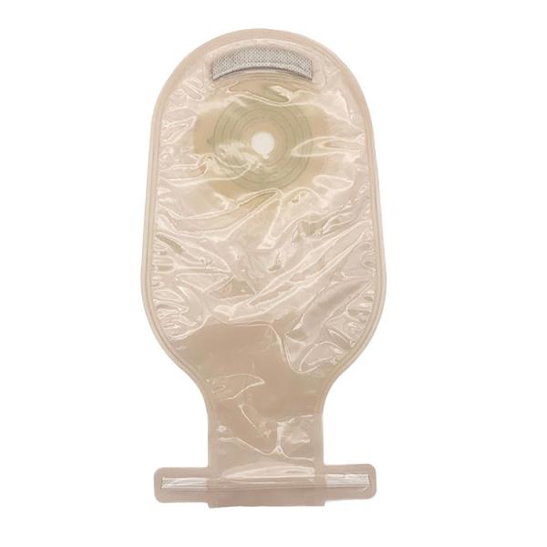 Quality Medical One Piece Ostomy Bag Hydrocolloid Barrier Size 60mm Colostomy Bag for sale