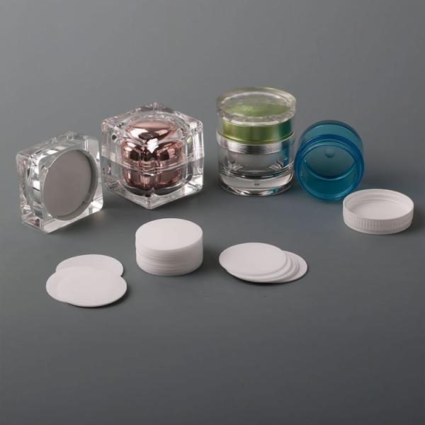 Quality Bottles PVDC High Barrier Soft Saranex Liner Cap Liners And Seals for sale