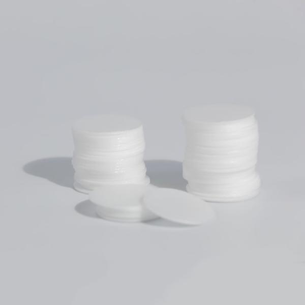 Quality White Soft PVDC Foam Liner Cap Wad / Lid / Liner For Bottle for sale