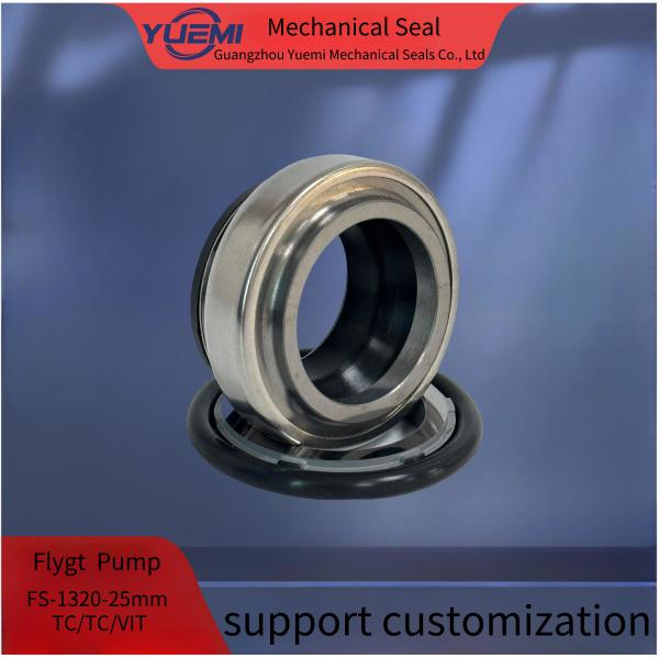 Xylem Flygt Water Pipe Industrial Mechanical Seals 310  1310 -25 CER CAR NBR TC TC Fkm