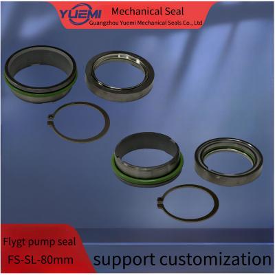 China Wear Resistant Alloy Flygt Seals Mechanical Pipe Seal 7080 7115 FS-SL-80mm for sale