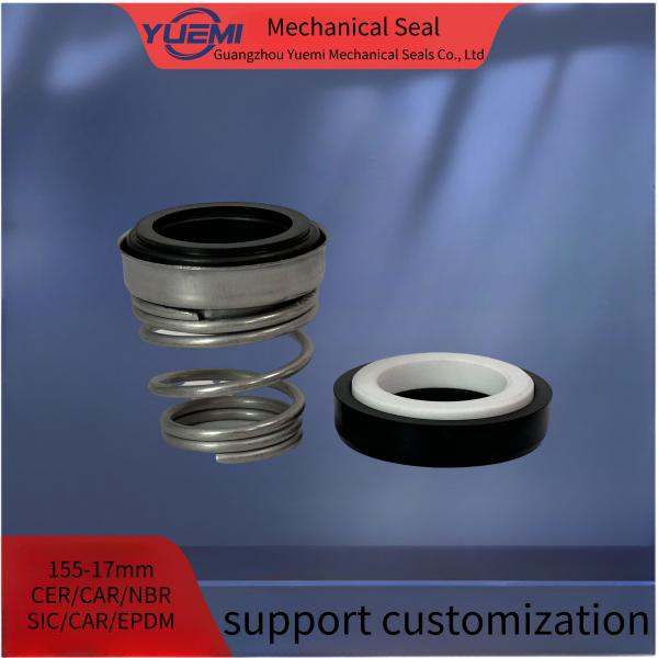 Zhejiang Liou Rotor Pump Mechanical Seal 155-17mm Balanced And Unbalanced