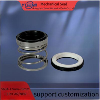 China Sello mecánico de la bomba de agua/560A-10mm-70mm tamaño métrico NBR CA CE de alta calidad en venta