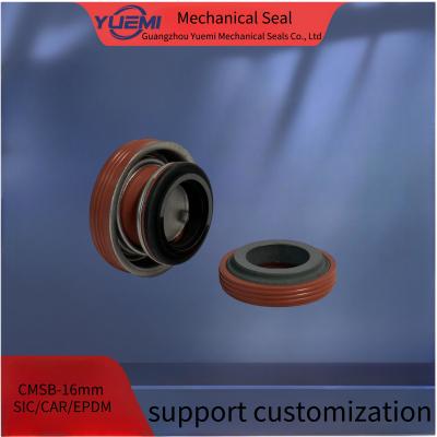 China Lingxiao GD Centrifugal Water Pump Mechanical Seal EPDM CAR SIC CMSB-16mm for sale