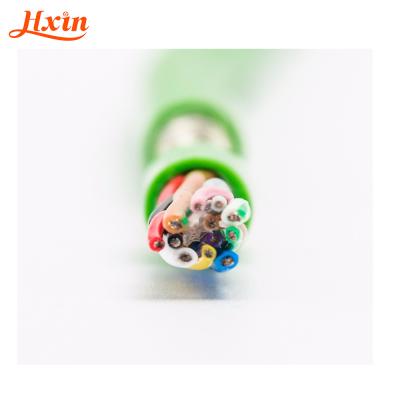 China TRVVSP  Two Wire Twisted Pair Flexible Cable Drag Chain Cable Electric Cable for sale