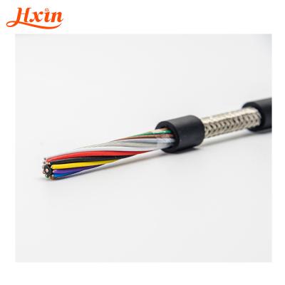 China Hflex-Hxcy201 Shield Drag Chain Cable Flexible Cable Drag Chain Cable Robot Cable for sale