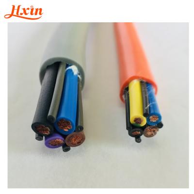 China Flexible Cable  Drag Chain Cable Electric Wire Oil Resistance Cold Resistant UV Resistant Bending and Torsion Resistant for sale