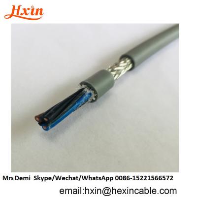 China TRVVP Cores 3*0.5 mm2 Flexible Cable PVC Cable Drag Chain Cable Bending and Torsion Resistant UV Resistant Oil Resistant for sale