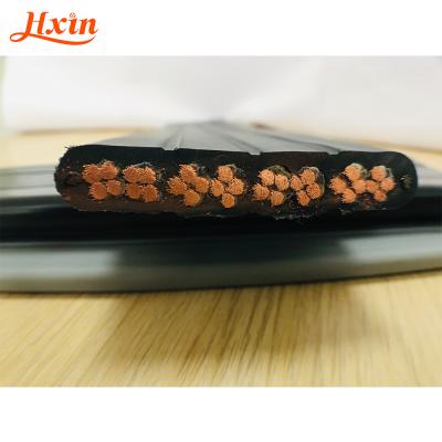 China YFFBG    Cores 8* (4*1.5)mm2 flower arrangement cable  festoon flat cable outer jacket cable for sale