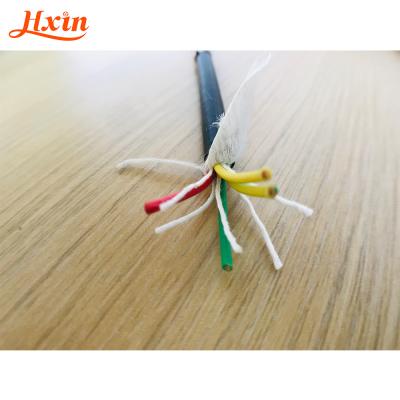 China H05vvc4V5-K Cores 4*0.5 mm2 braid shield cable  connection cables insulated electrical cable for sale