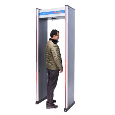 China SD-600B ακουστικός περίπατος συναγερμών 18zones μέσω του ανιχνευτή μετάλλων για KTV for sale