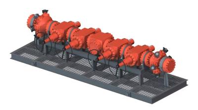 Cina OEM molteplice dell'unità di idratazione di 10000-20000psi Frac Frac in vendita