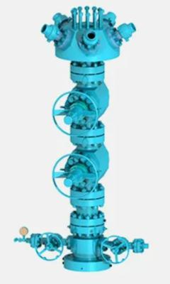 Cina Attrezzatura dell'albero di API Forging Wellhead And Christmas con la testa della tubatura e le valvole a saracinesca in vendita