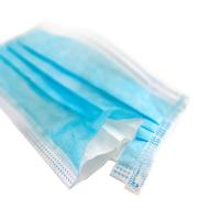 China Non woven Disposable Face Mask Weight 25grams With Secure Loop Earloop for sale